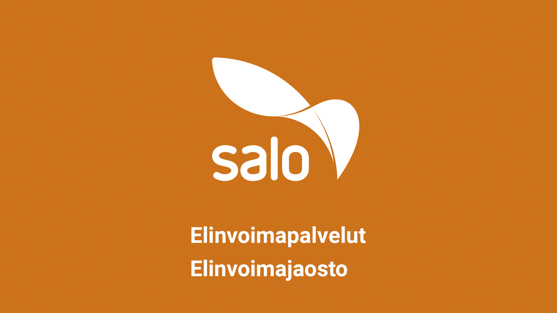 Elinvoimajaoston kokouksen 29.10.2024 ennakkotiedote - Salon Tiedotteet